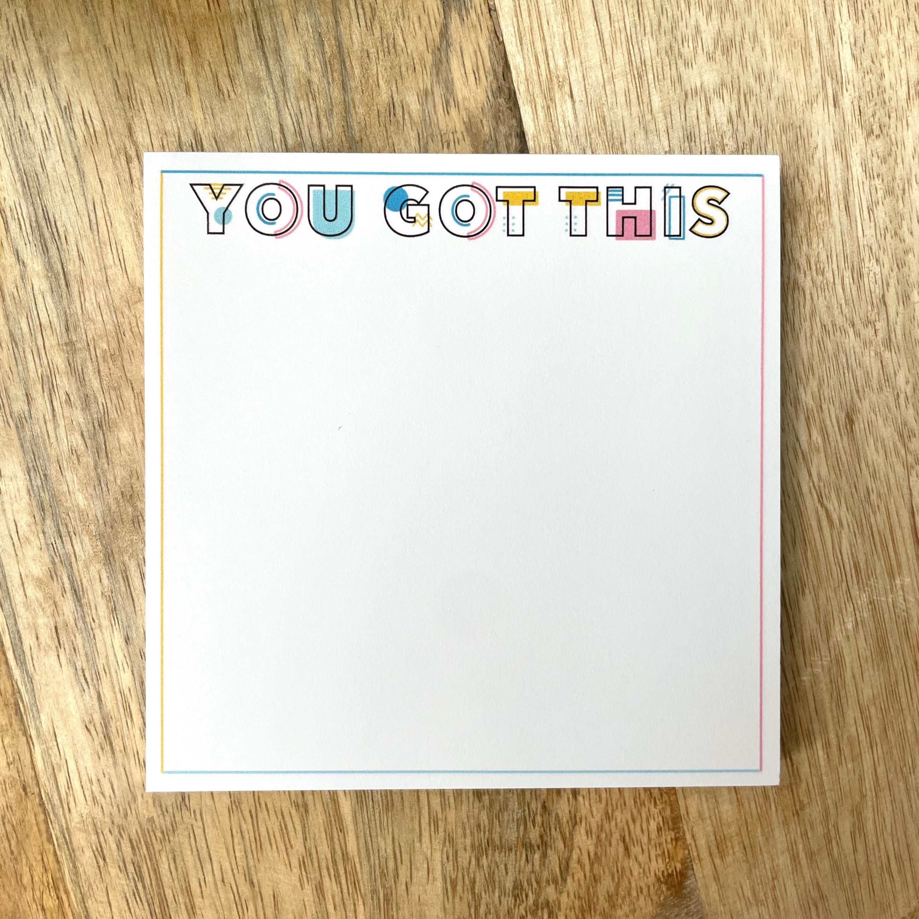 You Got This Mini Pad – Created to Heal